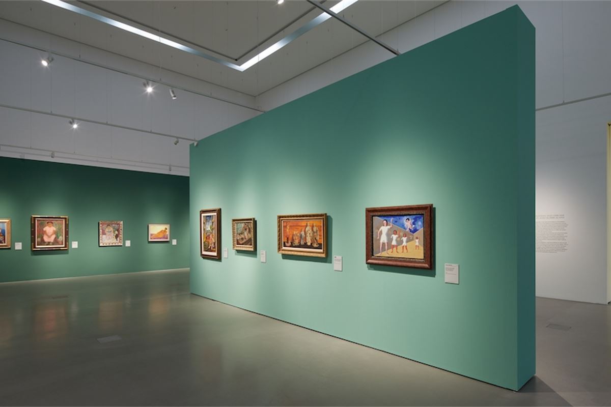 Exhibitions showcasing art from around the globe
