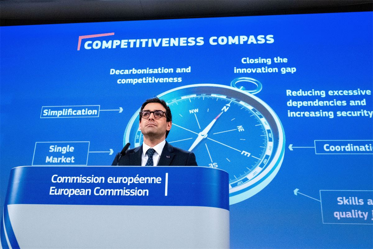 Interview: Stéphane Séjourné leads EU's drive for enhanced competitiveness